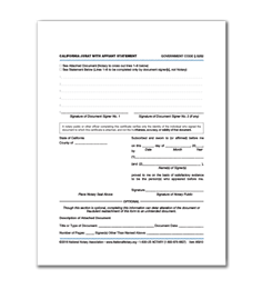 California Notary Certificates | NNA